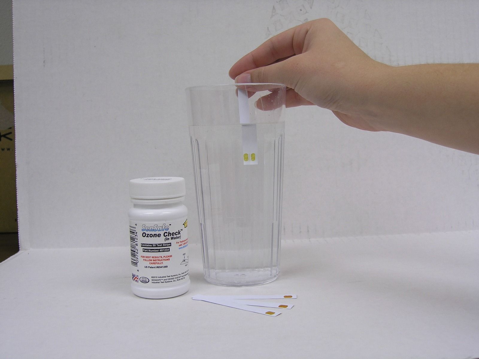 Gas Sensors Ozone Test Strips, 50/blt - Gas-Sensing.com